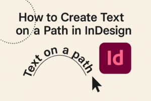 How to Create Text on a Path in InDesign