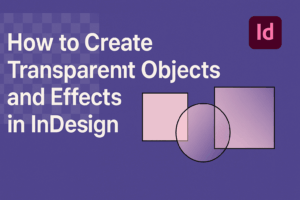 How to Create Transparent Objects and Effects in InDesign