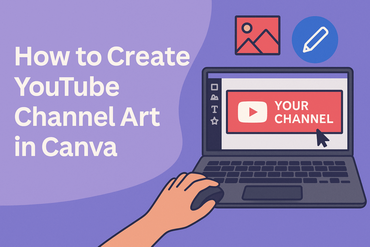 How to Create YouTube Channel Art in Canva