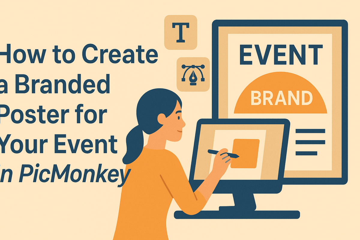 How to Create a Branded Poster for Your Event in PicMonkey