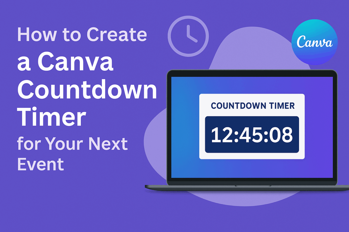 How to Create a Canva Countdown Timer for Your Next Event - Graphic ...