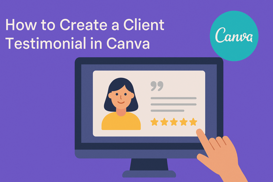 How to Create a Client Testimonial in Canva