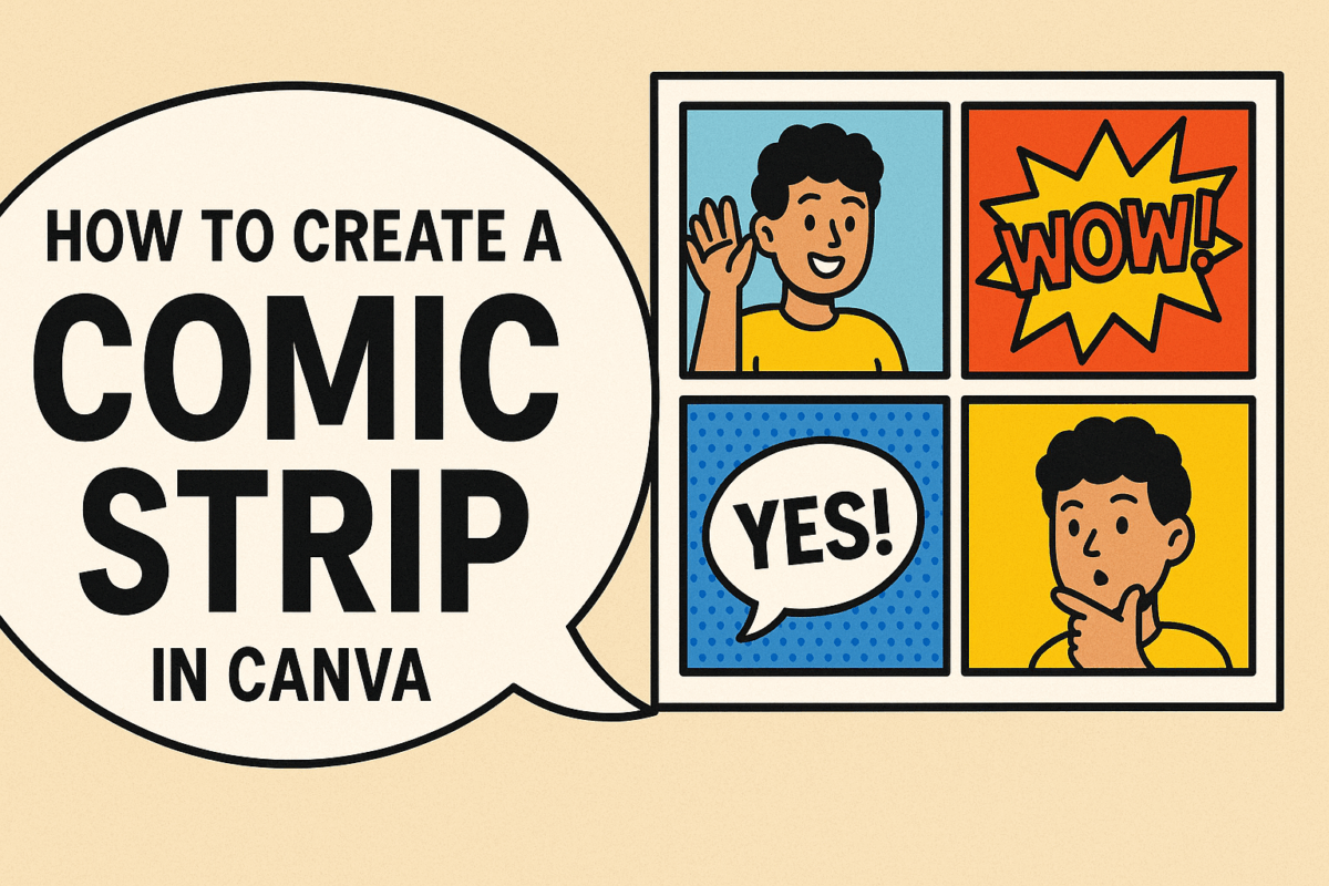 How to Create a Comic Strip in Canva