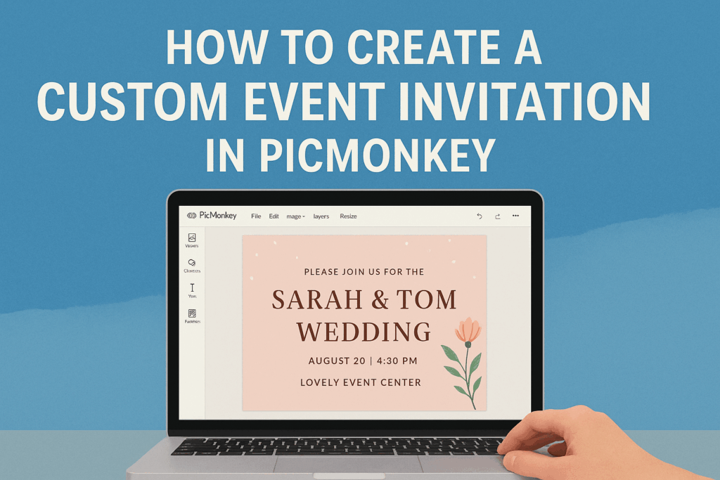 How to Create a Custom Event Invitation in PicMonkey