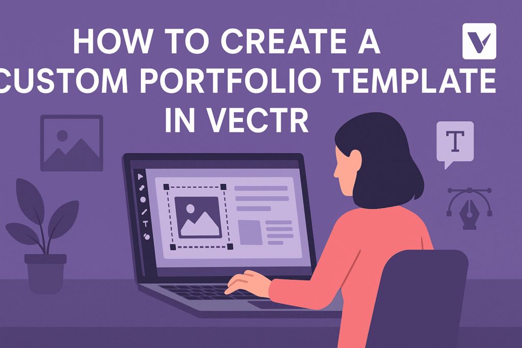 How to Create a Custom Portfolio Template in Vectr