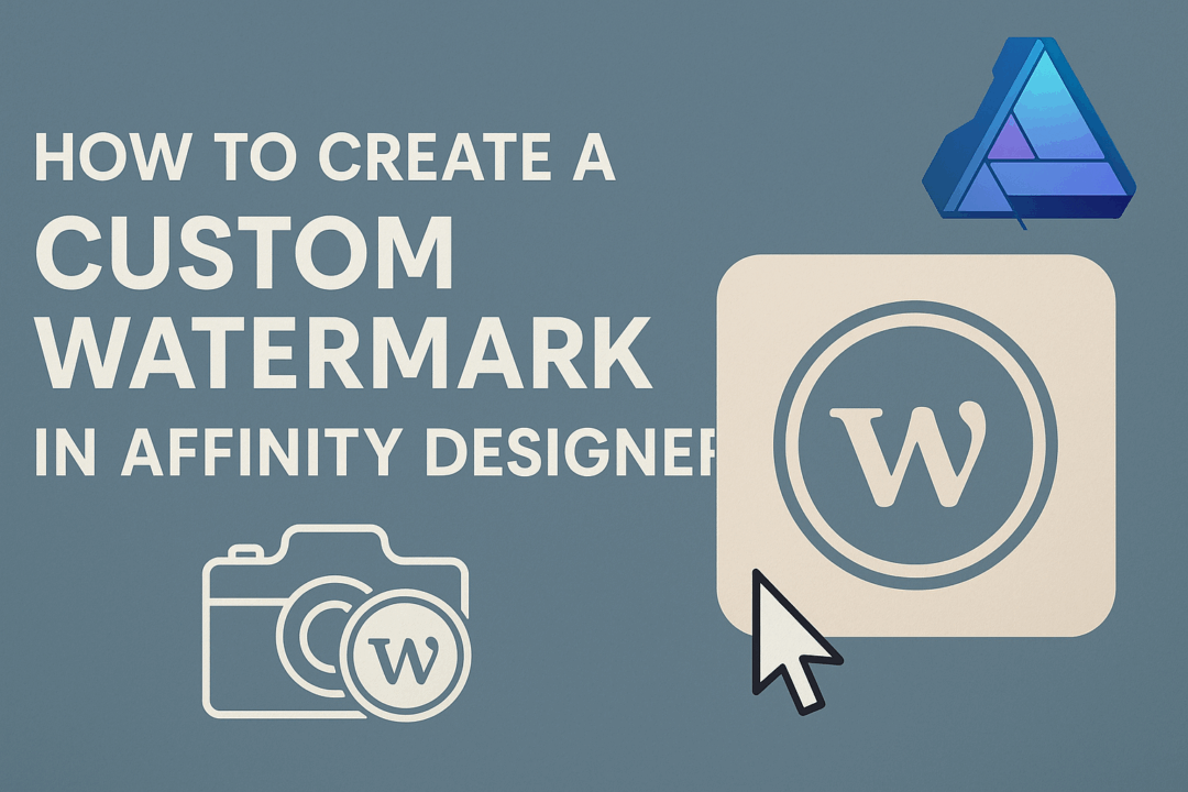 How to Create a Custom Watermark in Affinity Designer