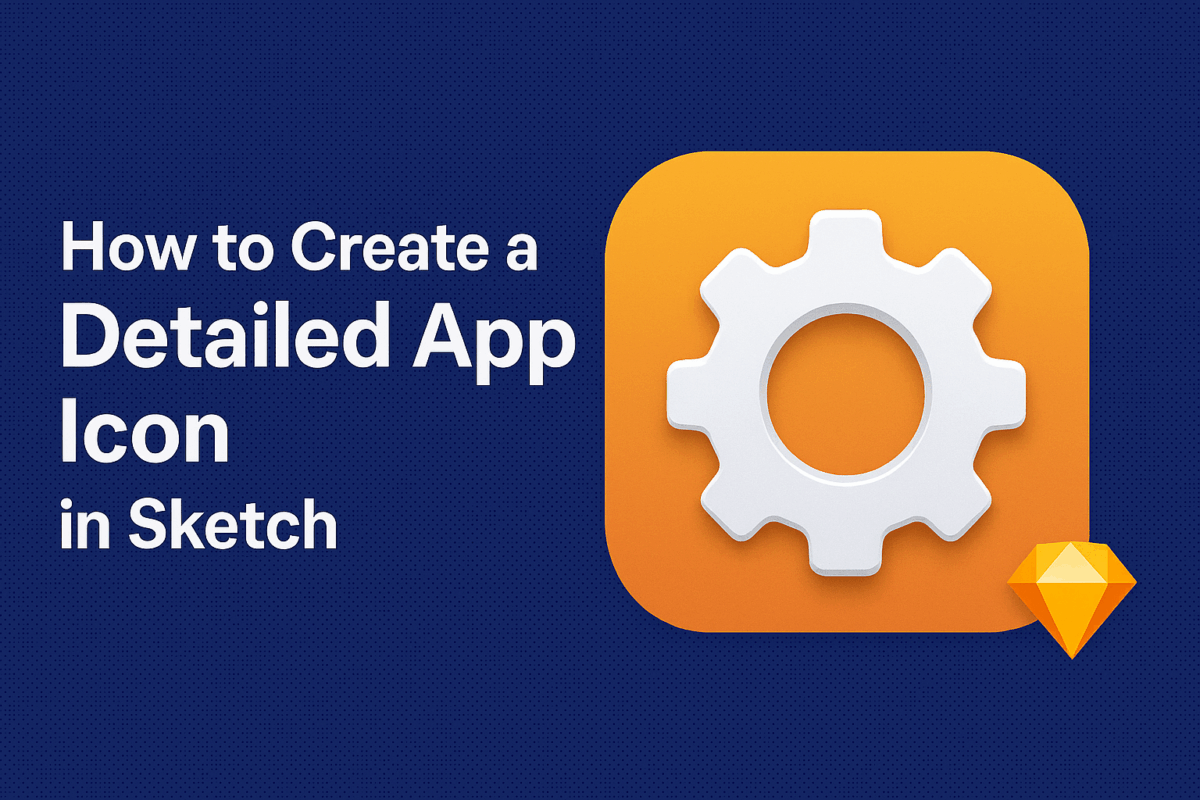 How to Create a Detailed App Icon in Sketch - Graphic Design Resource