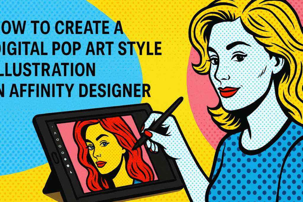 How to Create a Digital Pop Art Style Illustration in Affinity Designer