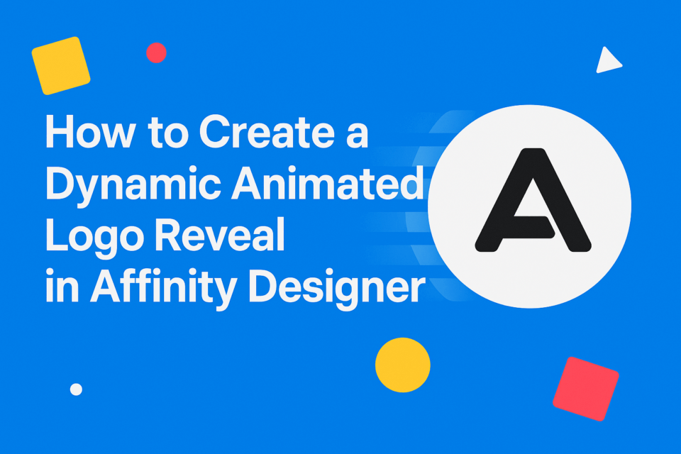 How to Create a Dynamic Animated Logo Reveal in Affinity Designer ...