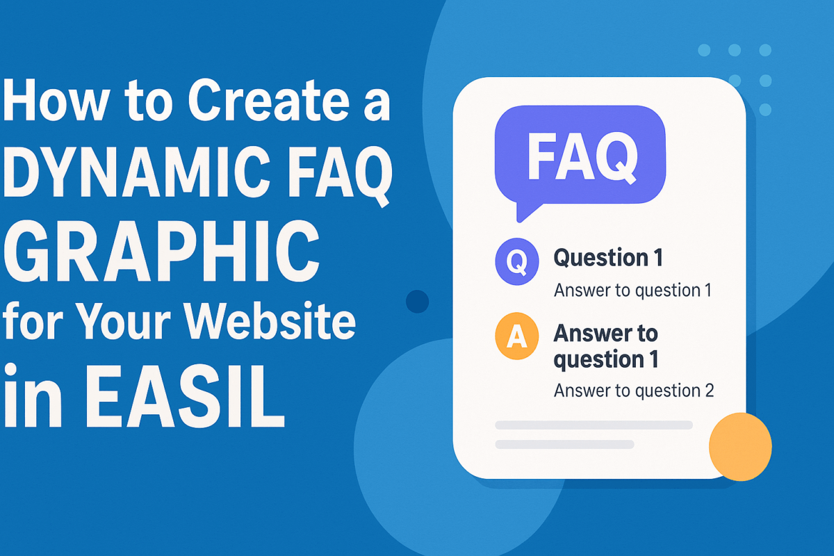 How to Create a Dynamic FAQ Graphic for Your Website in Easil