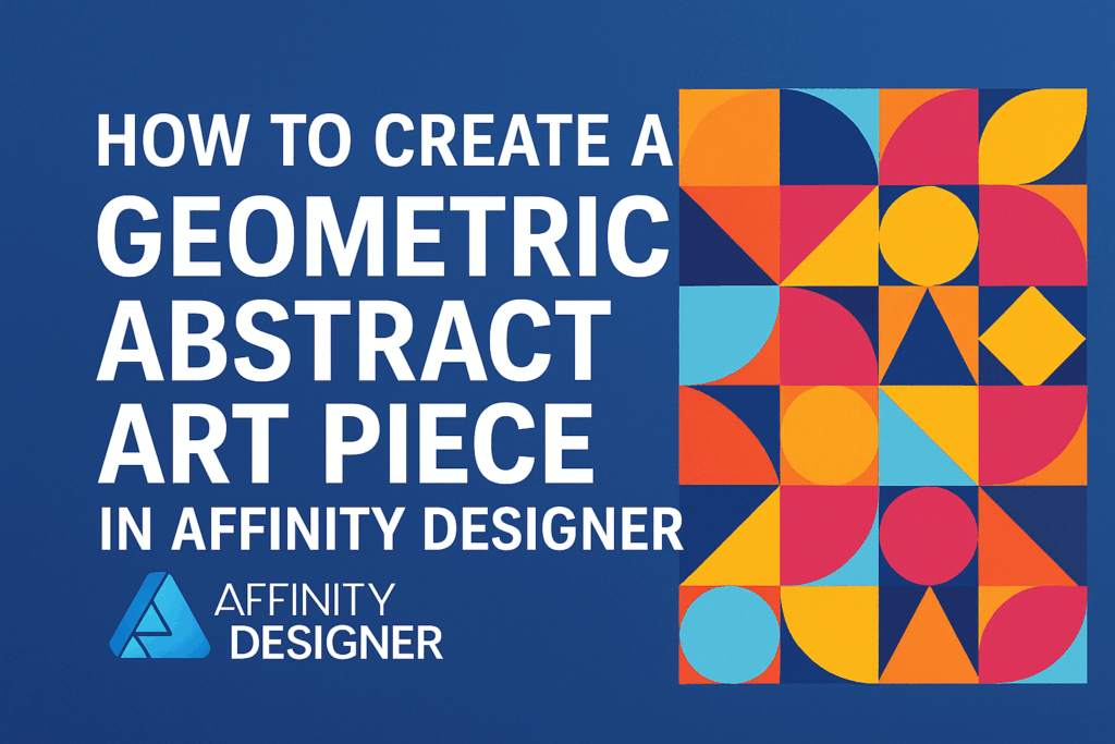How to Create a Geometric Abstract Art Piece in Affinity Designer