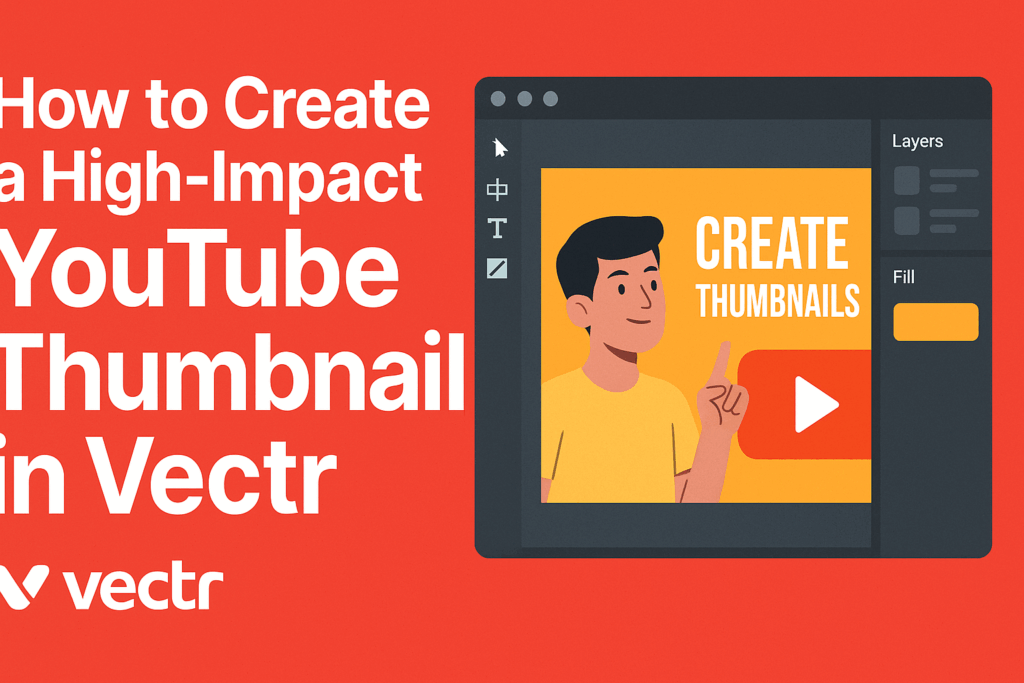How to Create a High-Impact YouTube Thumbnail in Vectr