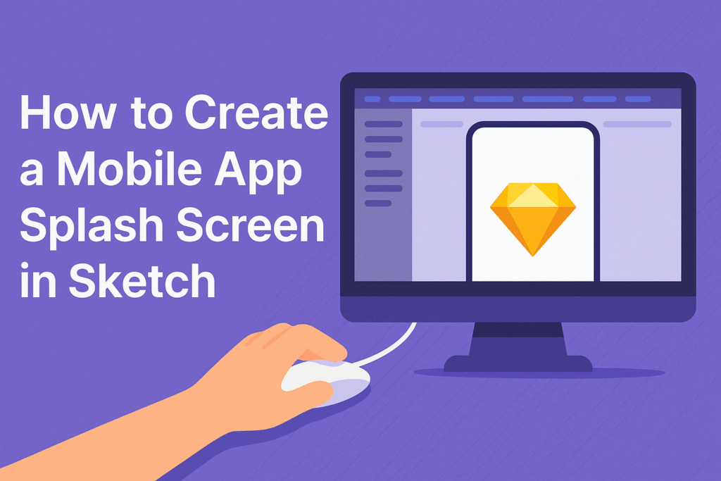 How to Create a Mobile App Splash Screen in Sketch