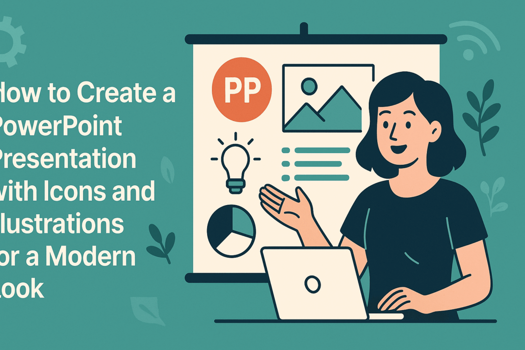 How to Create a PowerPoint Presentation with Icons and Illustrations ...