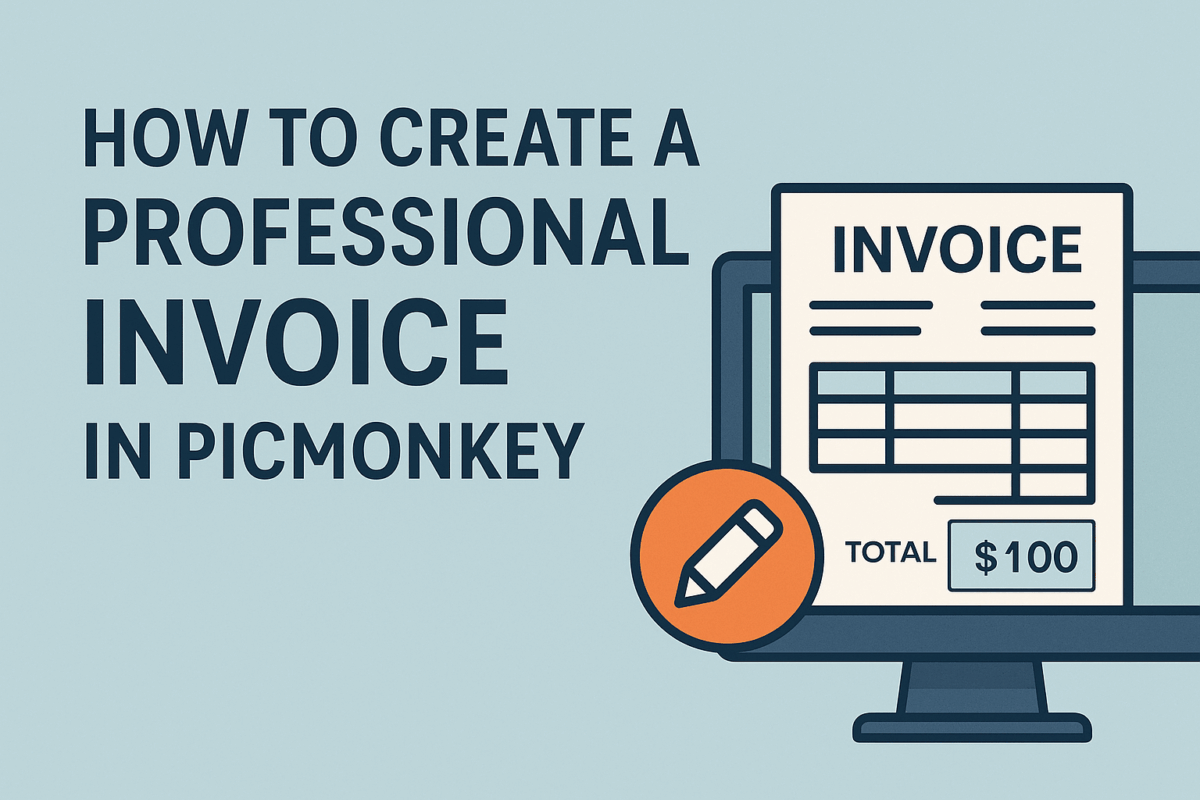 How to Create a Professional Invoice in PicMonkey