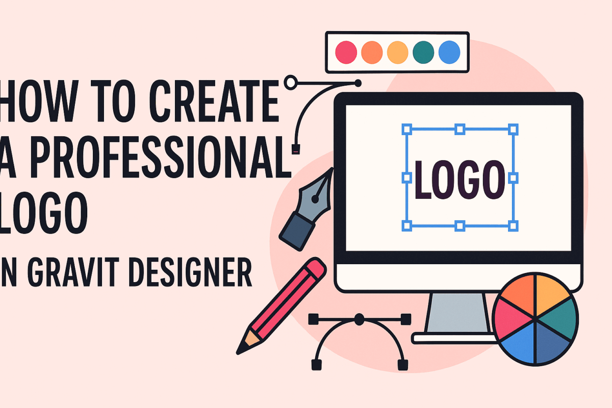 How to Create a Professional Logo in Gravit Designer - Graphic Design ...