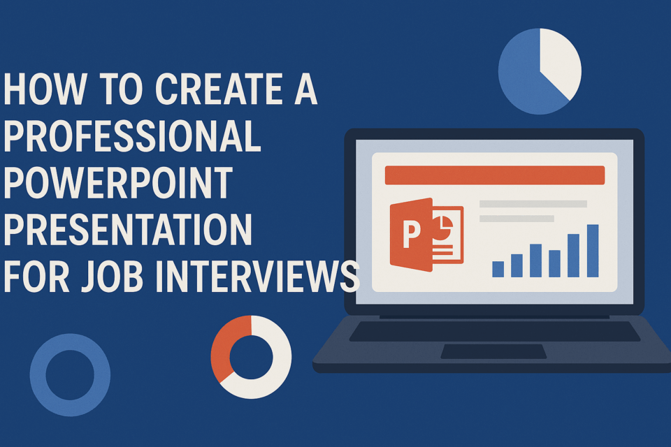 How to Create a Professional PowerPoint Presentation for Job Interviews ...