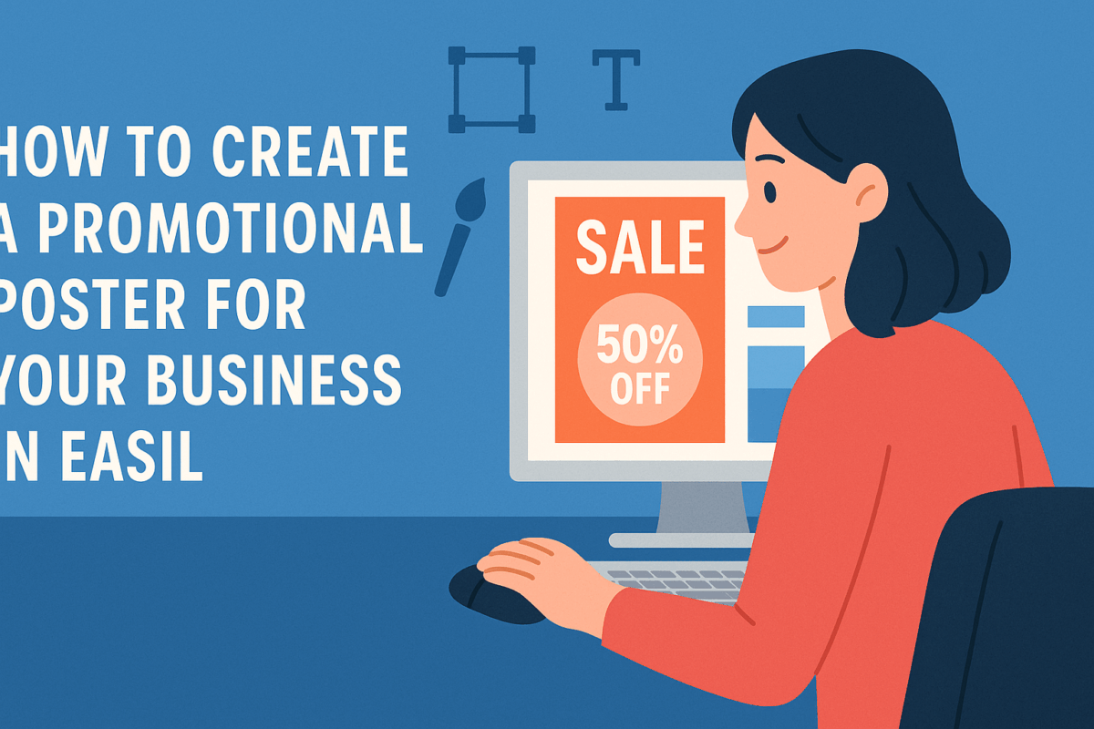 How to Create a Promotional Poster for Your Business in Easil - Graphic ...