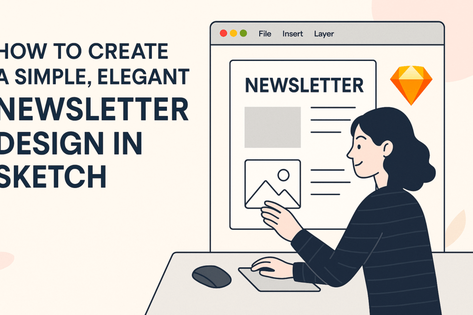 How to Create a Simple, Elegant Newsletter Design in Sketch