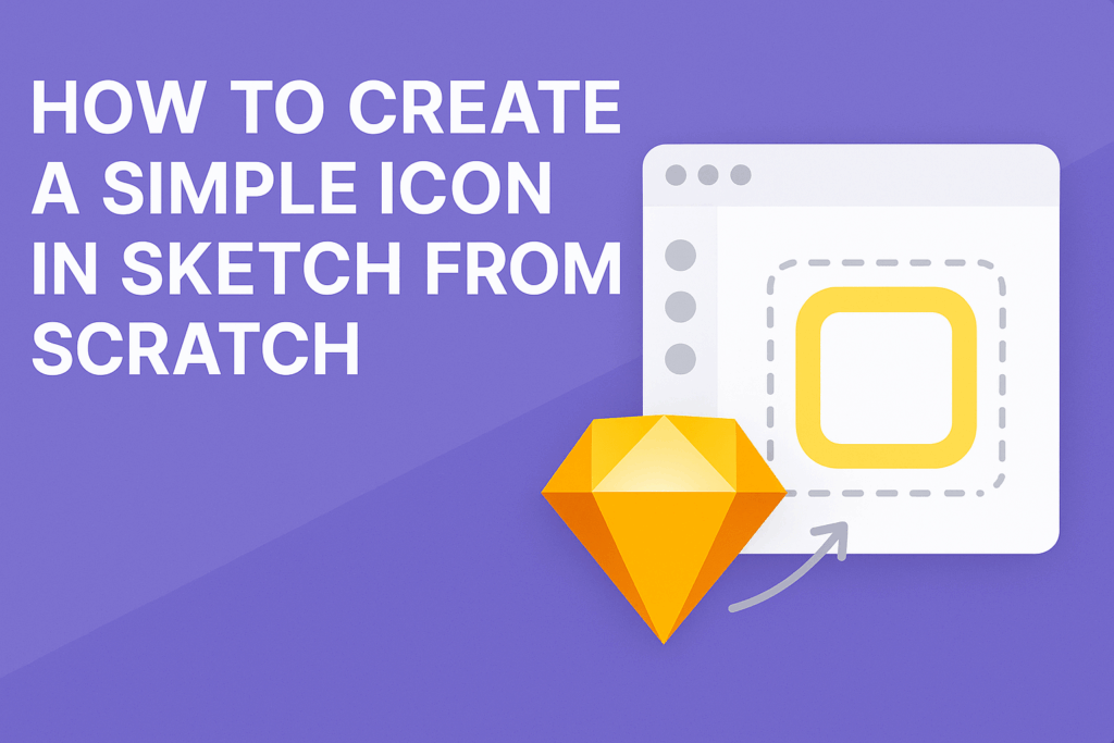 How to Create a Simple Icon in Sketch from Scratch