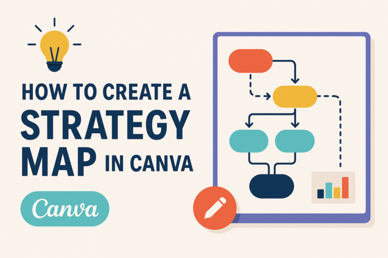 How to Create a Strategy Map in Canva