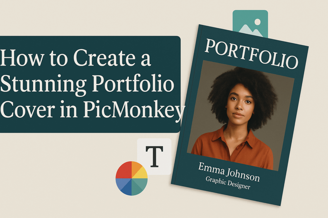 How to Create a Stunning Portfolio Cover in PicMonkey - Graphic Design ...