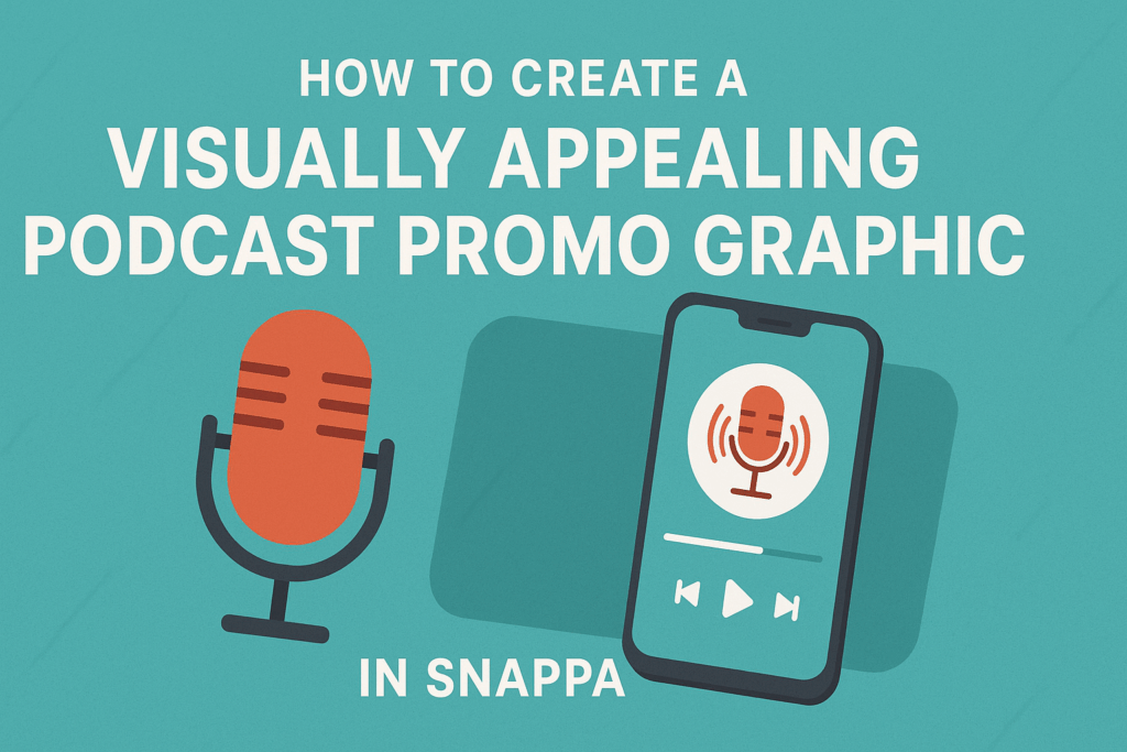How to Create a Visually Appealing Podcast Promo Graphic in Snappa