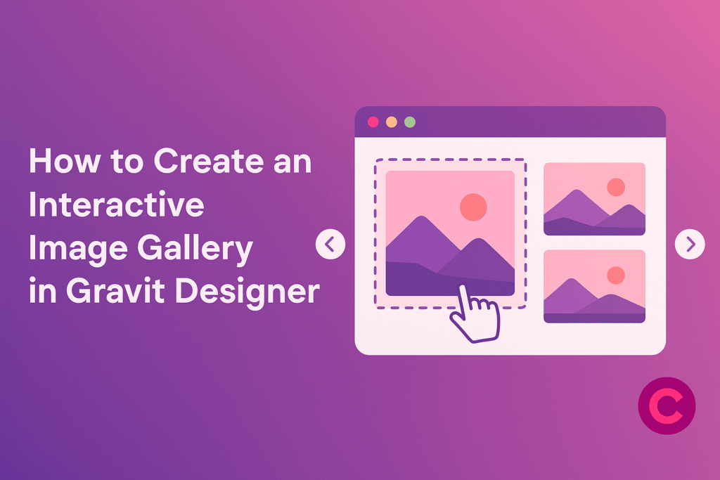 How to Create an Interactive Image Gallery in Gravit Designer