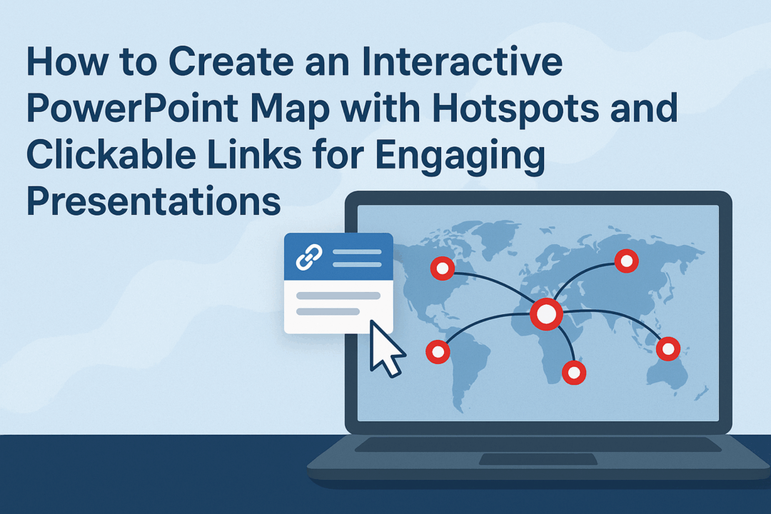 How to Create an Interactive PowerPoint Map with Hotspots and Clickable ...