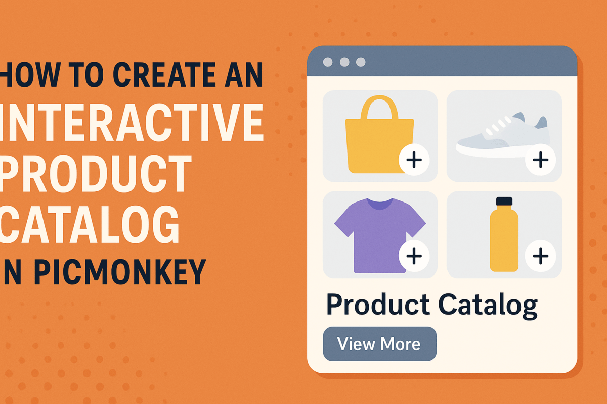 How to Create an Interactive Product Catalog in PicMonkey