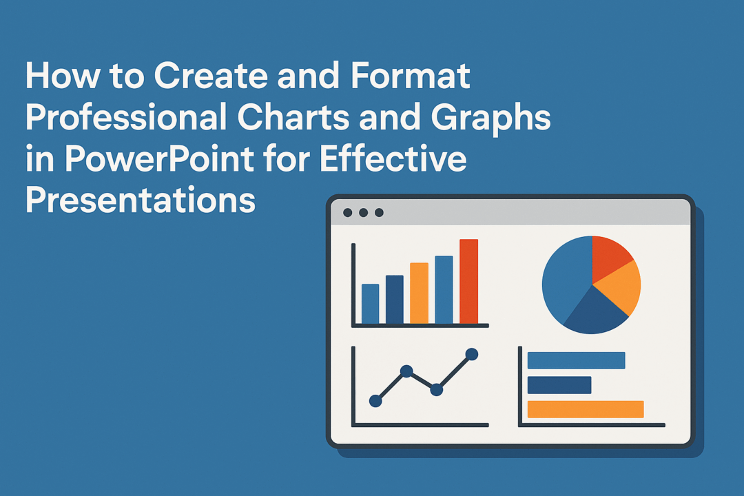 How to Create and Format Professional Charts and Graphs in PowerPoint ...