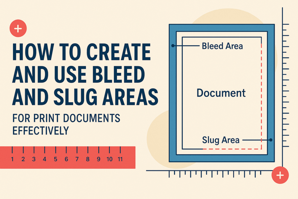 How to Create and Use Bleed and Slug Areas for Print Documents ...