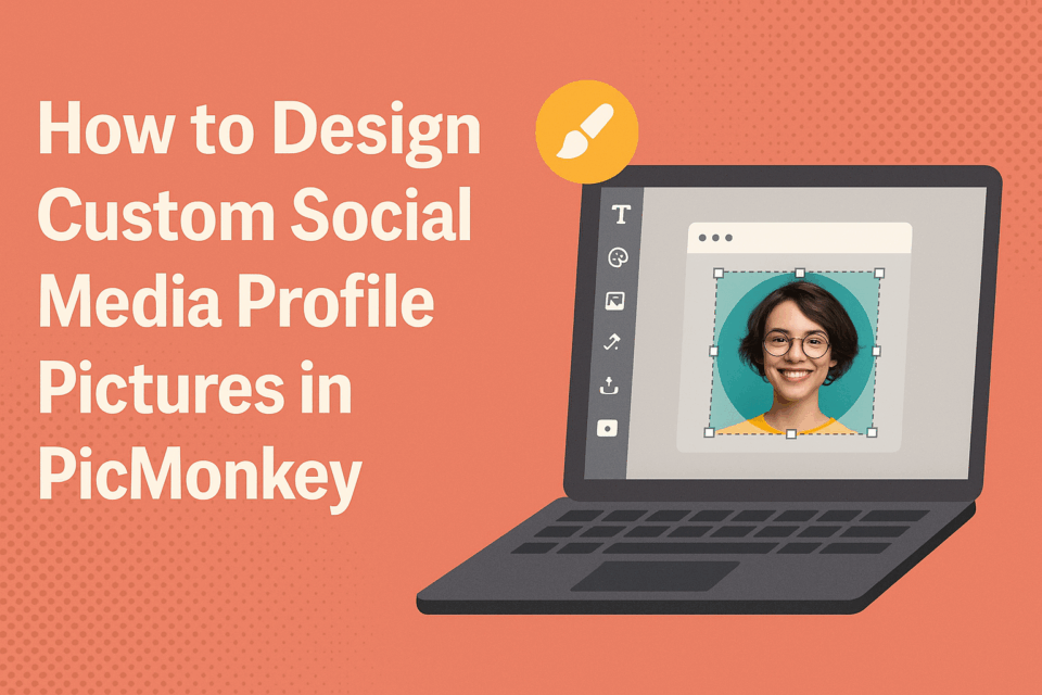 How to Design Custom Social Media Profile Pictures in PicMonkey