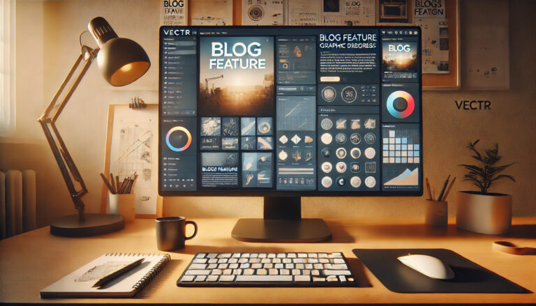 How to Design a Beautiful Blog Feature Graphic in Vectr - Graphic ...