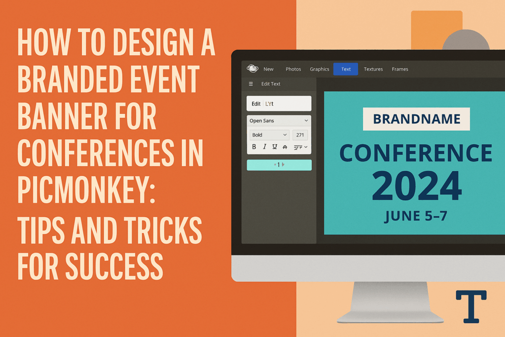 How to Design a Branded Event Banner for Conferences in PicMonkey ...