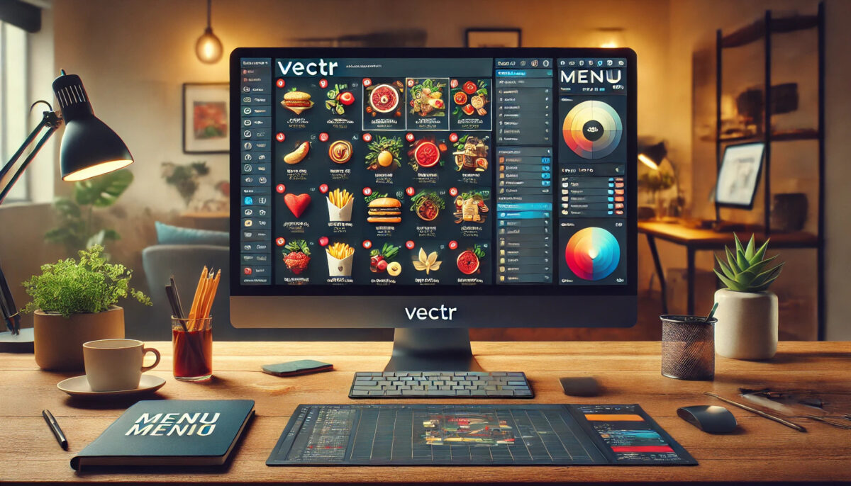 How to Design a Custom Digital Menu for Restaurants in Vectr - Graphic ...