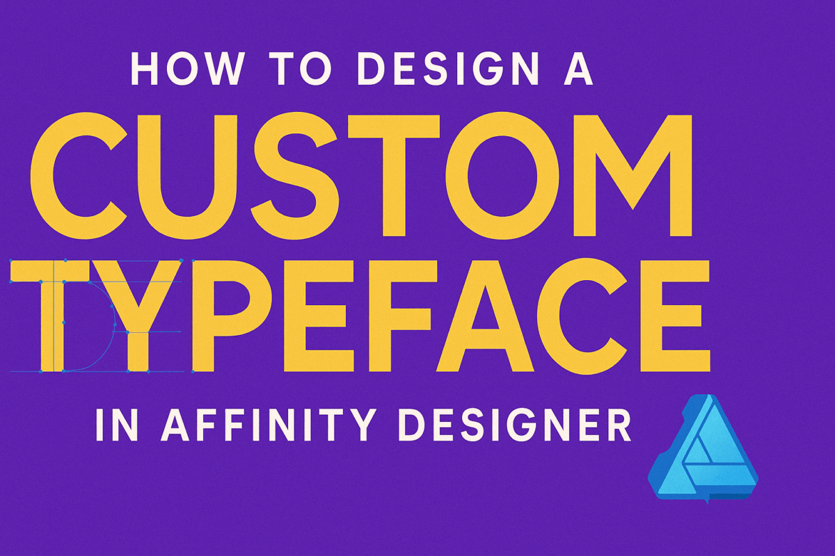 How to Design a Custom Typeface in Affinity Designer