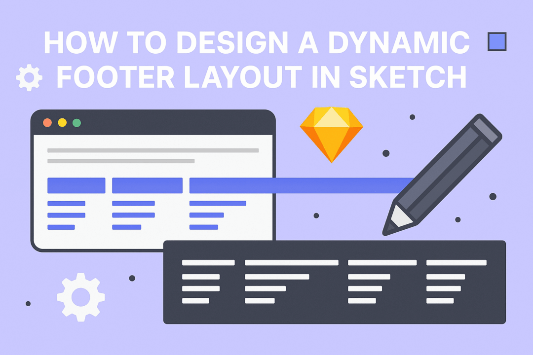 How to Design a Dynamic Footer Layout in Sketch