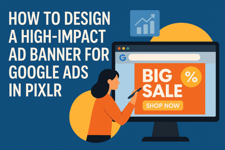 How to Design a High-Impact Ad Banner for Google Ads in Pixlr - Graphic ...