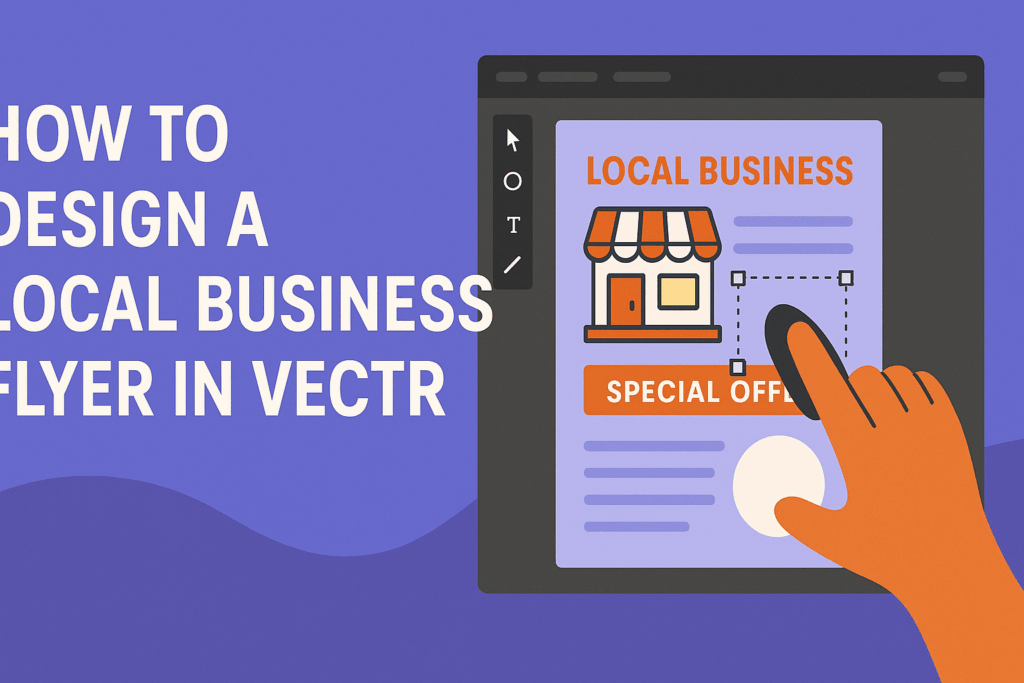 How to Design a Local Business Flyer in Vectr