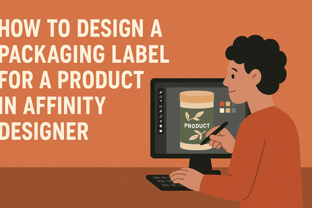How to Design a Packaging Label for a Product in Affinity Designer