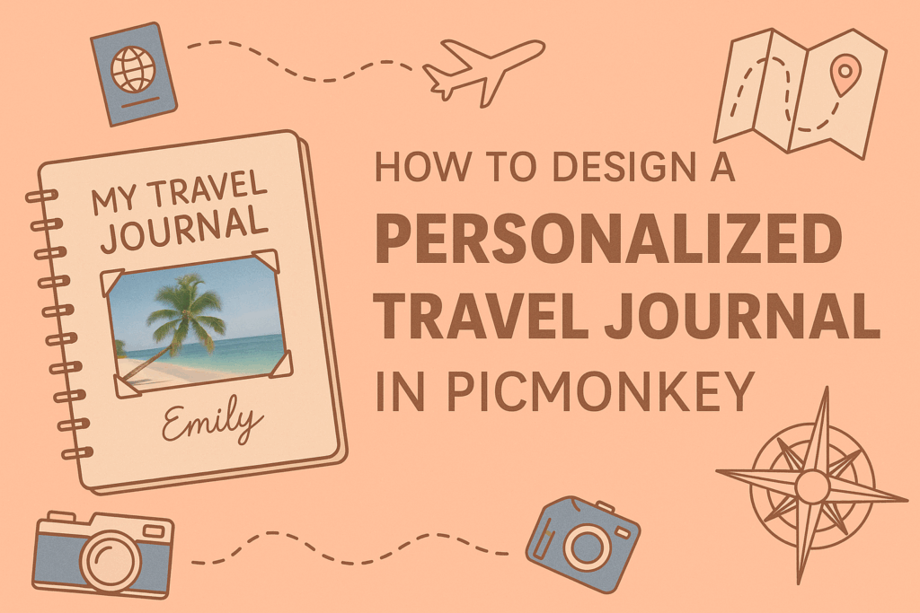 How to Design a Personalized Travel Journal in PicMonkey - Graphic ...