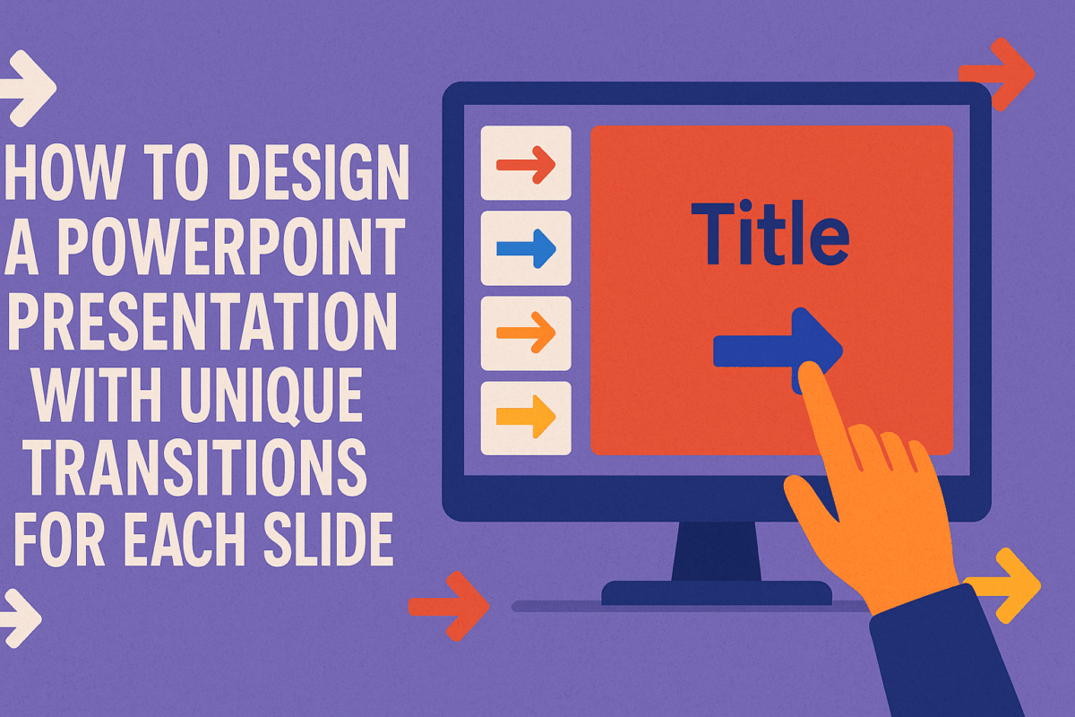 How to Design a PowerPoint Presentation with Unique Transitions for ...