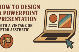 How to Design a PowerPoint Presentation with a Vintage or Retro ...