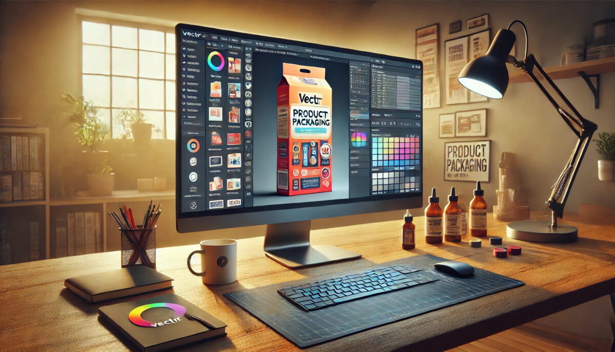 How to Design a Product Packaging Mockup in Vectr - Graphic Design Resource