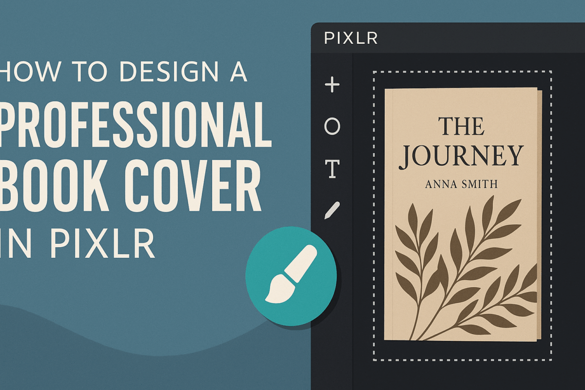 How to Design a Professional Book Cover in Pixlr - Graphic Design Resource