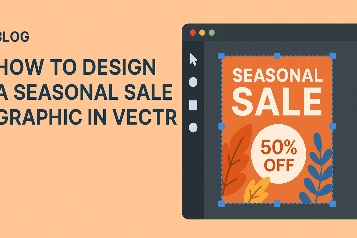 How to Design a Seasonal Sale Graphic in Vectr