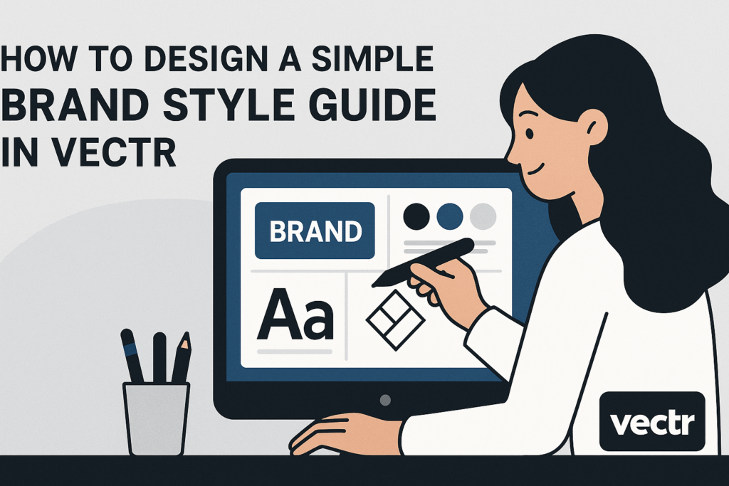 How to Design a Simple Brand Style Guide in Vectr