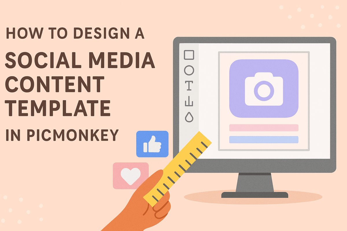 How to Design a Social Media Content Template in PicMonkey