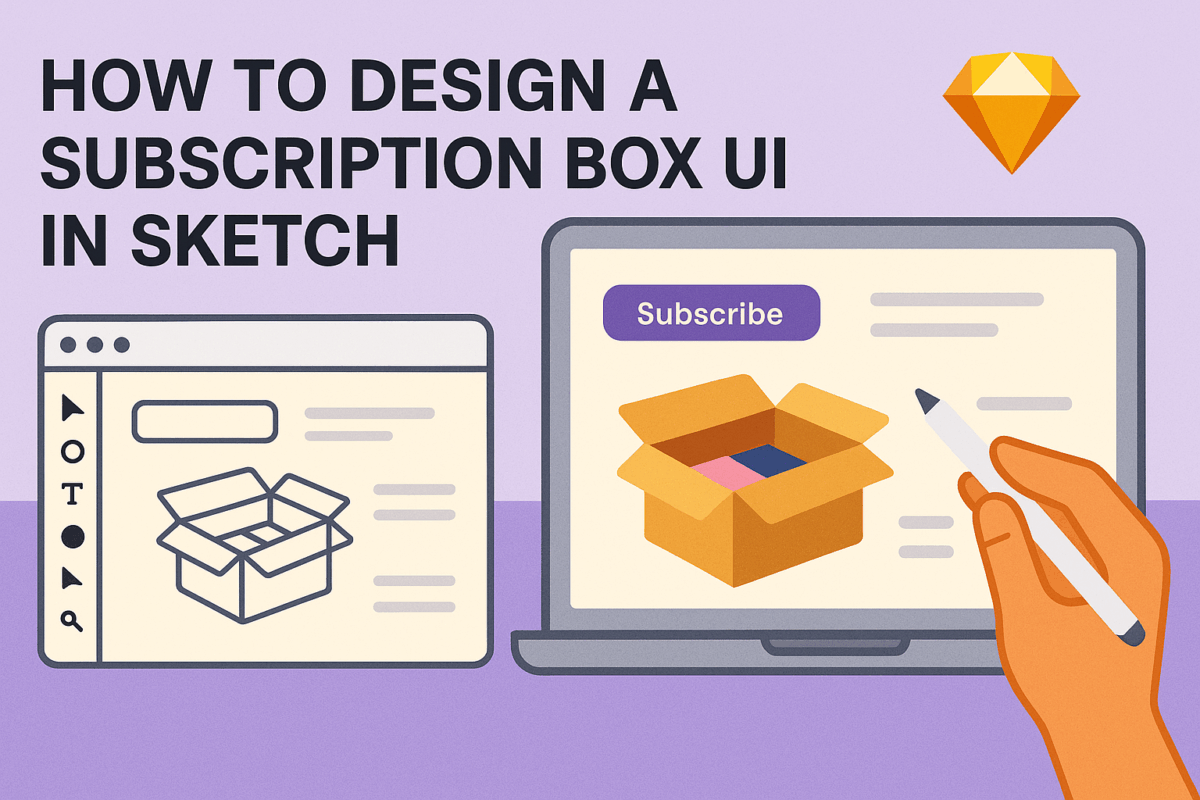 How to Design a Subscription Box UI in Sketch